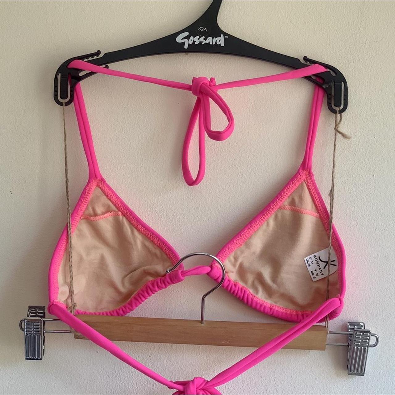 ☀️🕶Brazilian Cut Beach Drop 🇧🇷 Brazilian Fluro Pink... - Depop