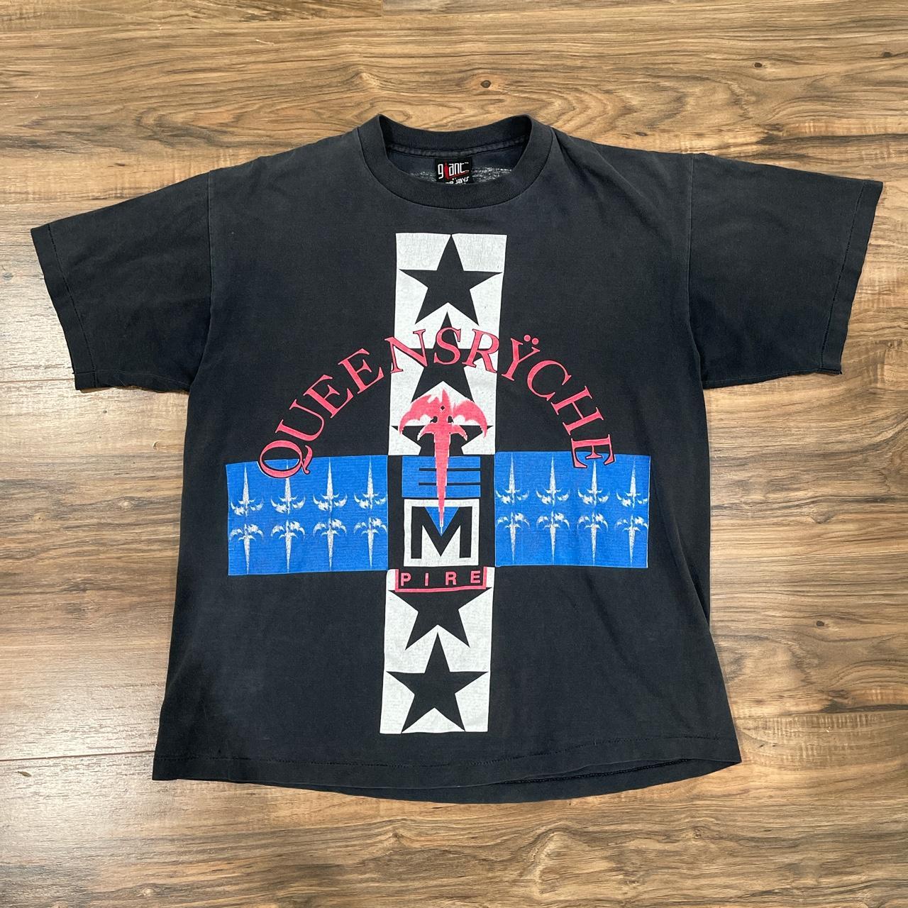 1990 Queensryche/Queensrÿche Empire shirt the most... | Depop