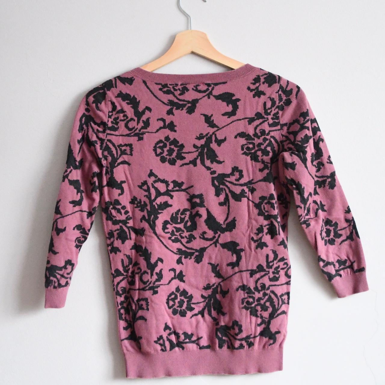 Loft Ann Taylor 3 4 Sleeve Cotton Sweater Depop