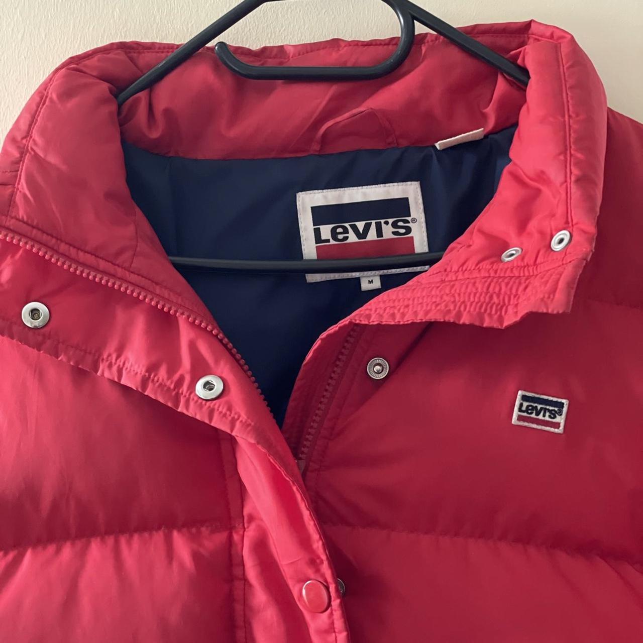 Levi's Women's Red Jacket | Depop