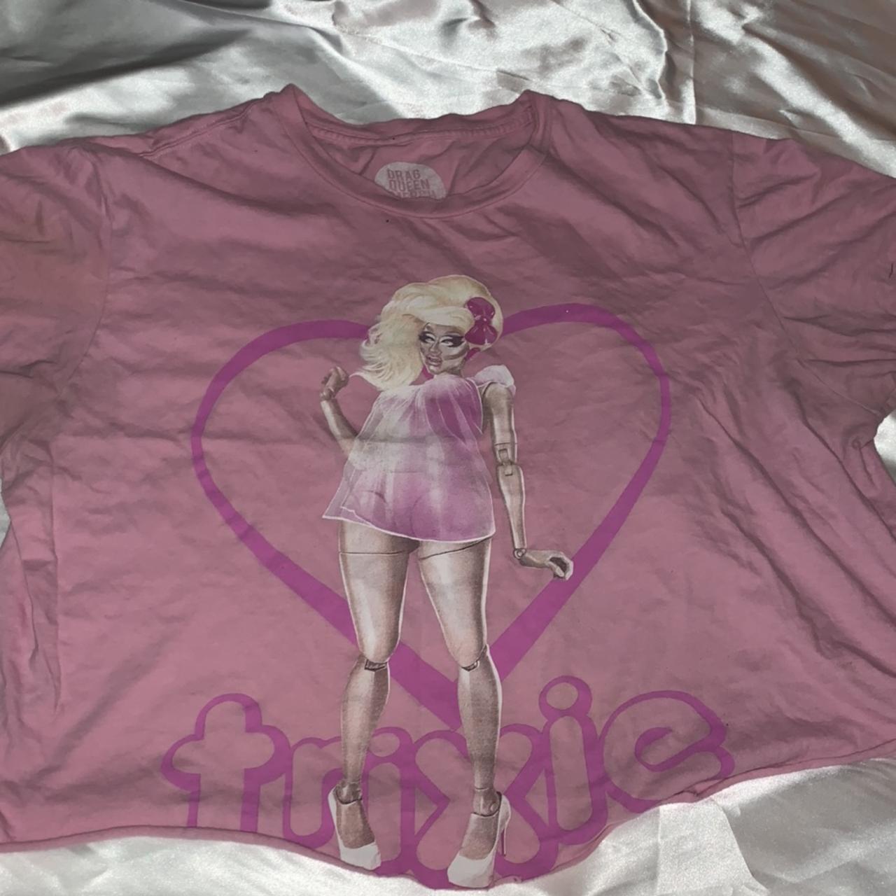 Trixie Mattel RuPauls Drag Race Crop Top Size large... - Depop