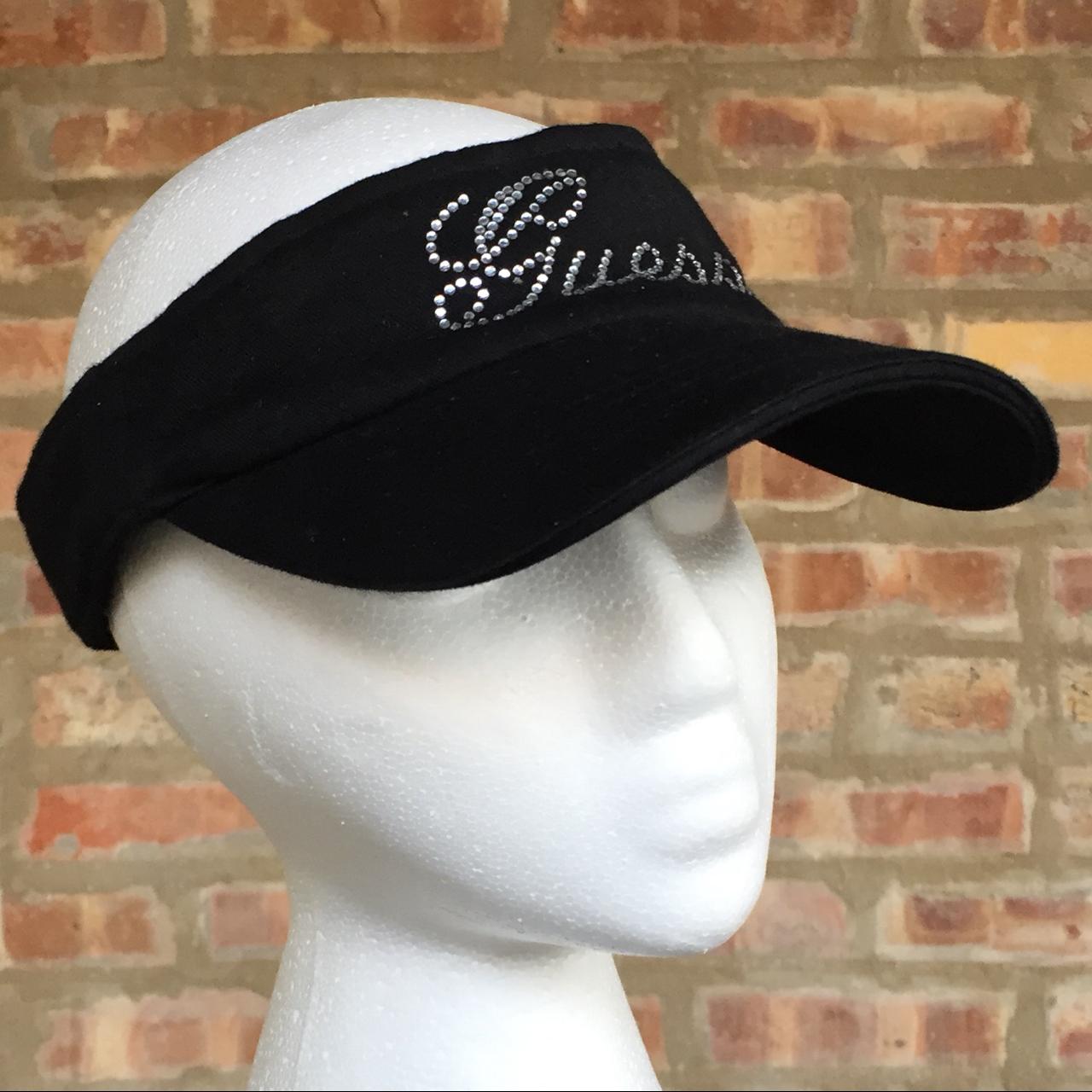 Vintage casual visor by Guess some bling for that... - Depop