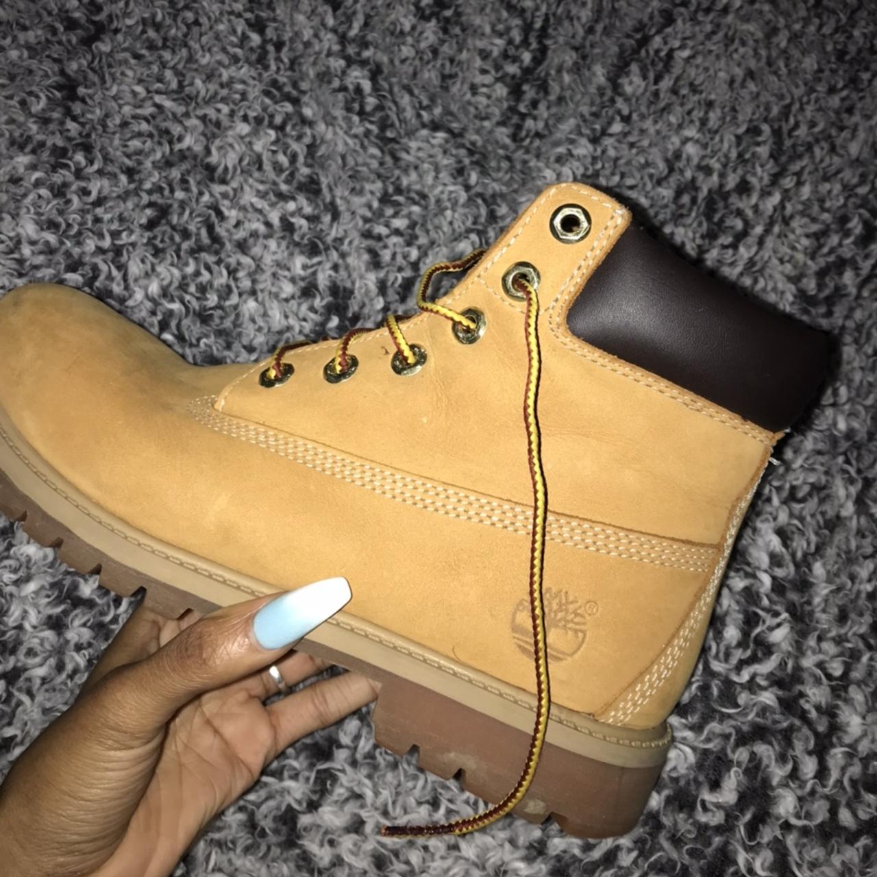 Timberland boots, size 8 women’s! Only worn A few... - Depop