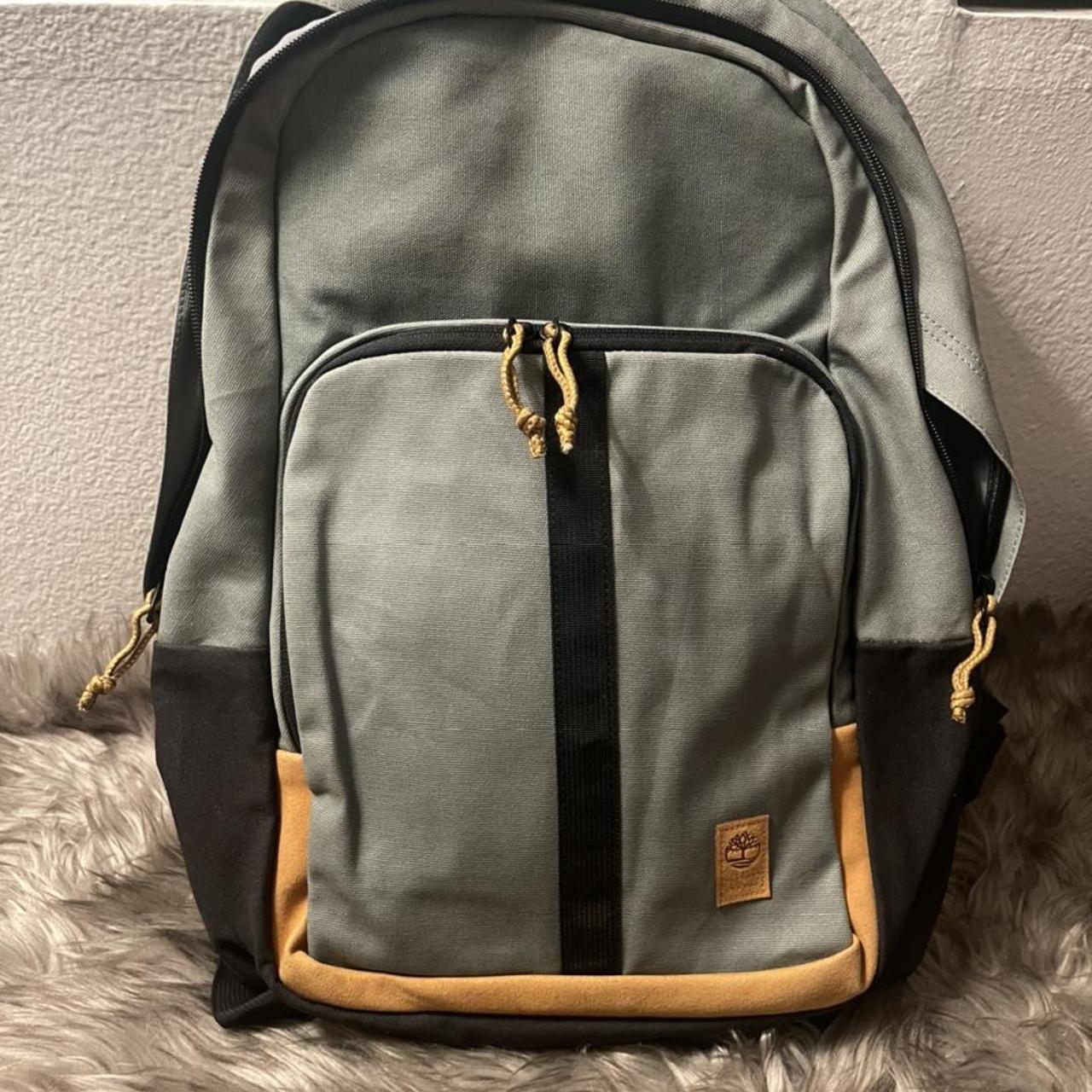 timberland backpack. comes with lots of storage... - Depop
