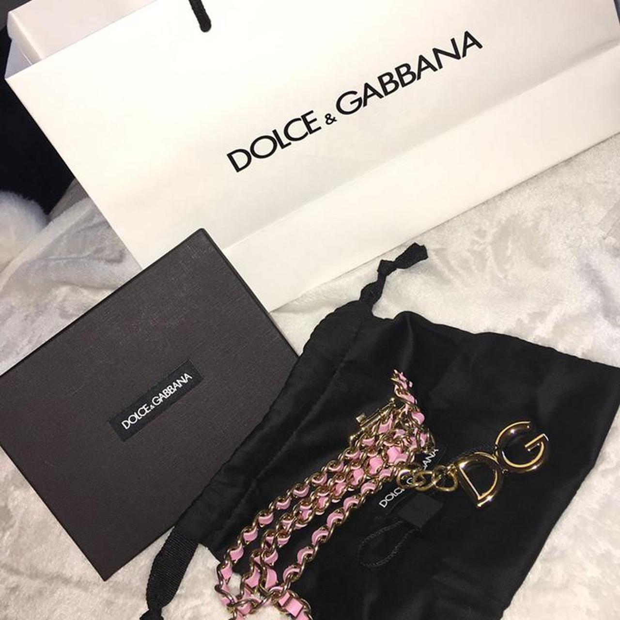 Pink chain Dolce & Gabbana pink belt Only worn a... - Depop