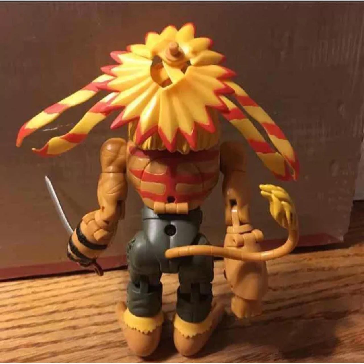 Vintage rare htf Digimon Sabreleomon digivolving... - Depop