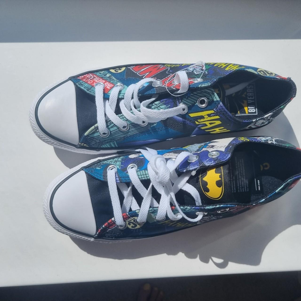 Official Converse x DC Canvas Shoes Sick... - Depop