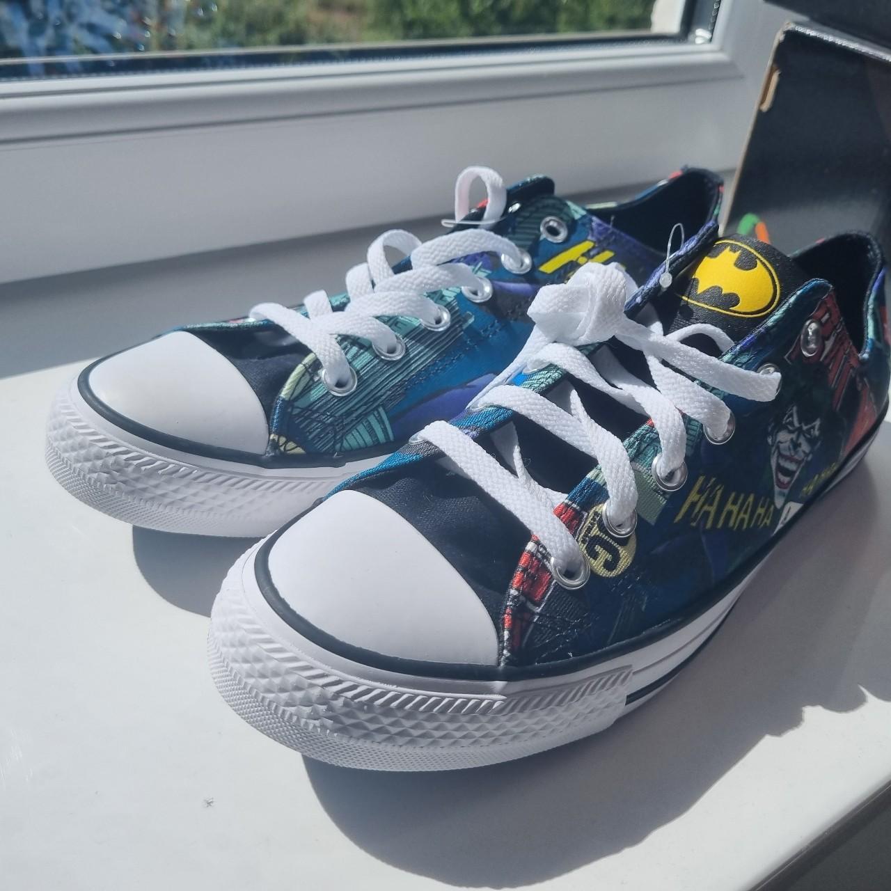 Official Converse x DC Canvas Shoes Sick... - Depop