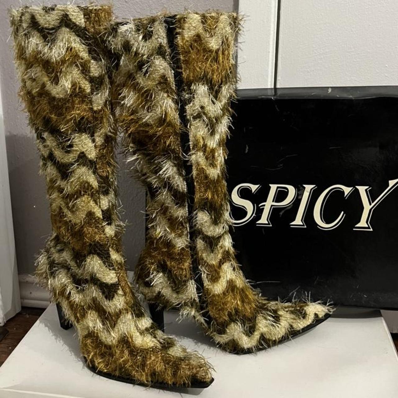 Custom Spicy boots These fun and wacky boots are... - Depop