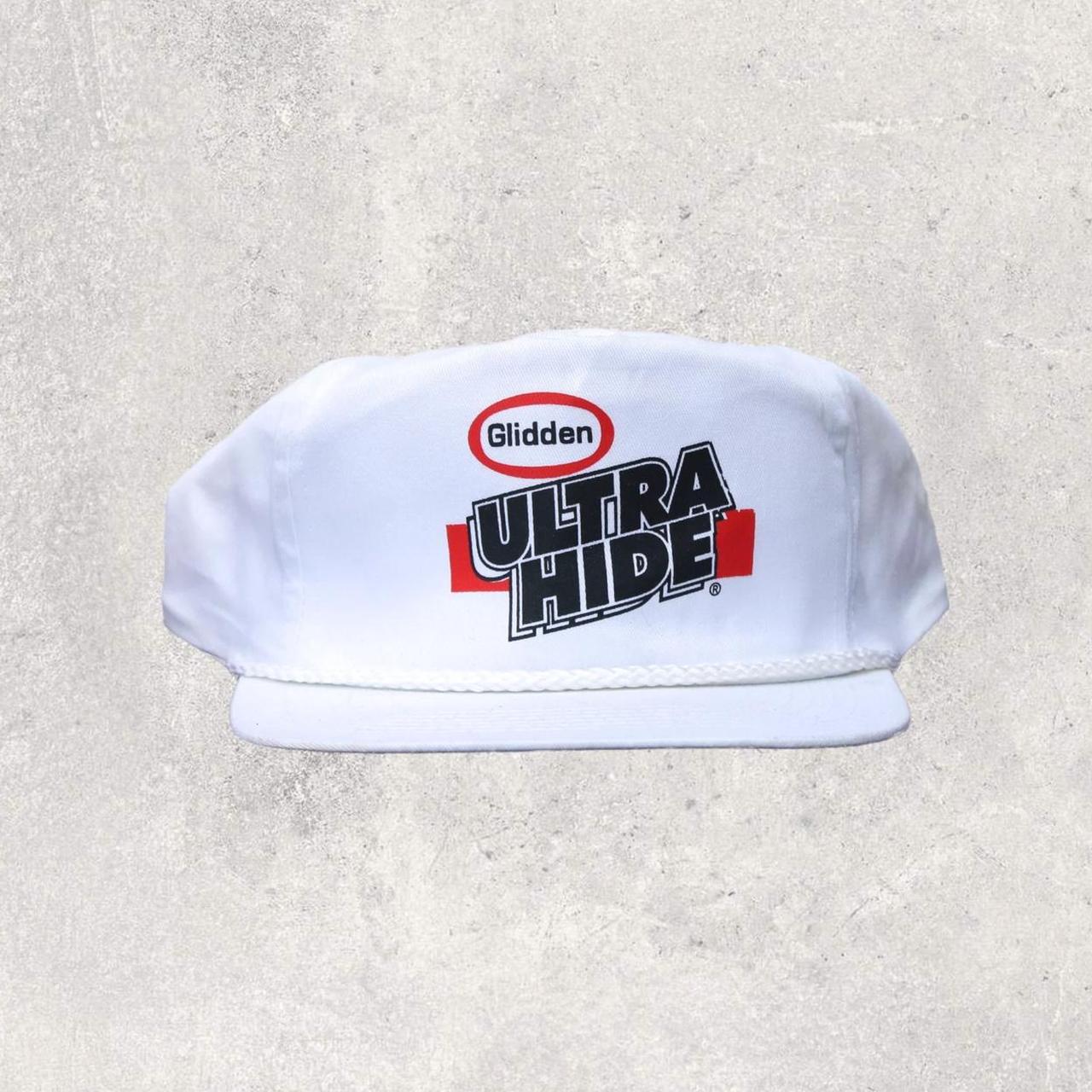 “GLIDDEN ULTRA HIDE” 90s VINTAGE TRUCKER SNAPBACK IN... - Depop