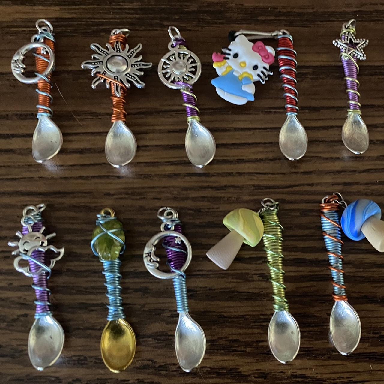 Wire wrapped mini spoons all ready to be shipped Let... - Depop