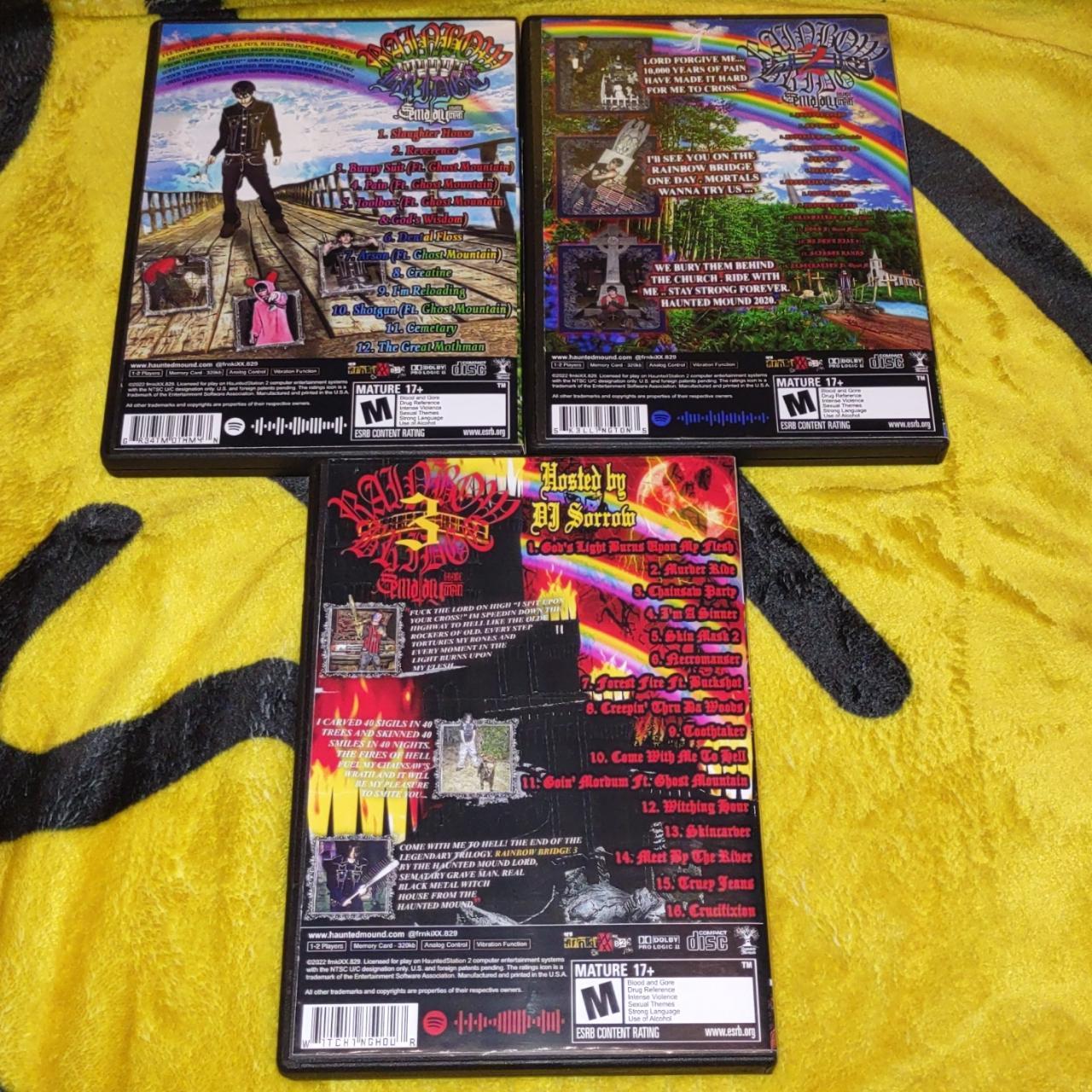 Sematary - Rainbow Bridge Trilogy PS2 Game Set ... - Depop