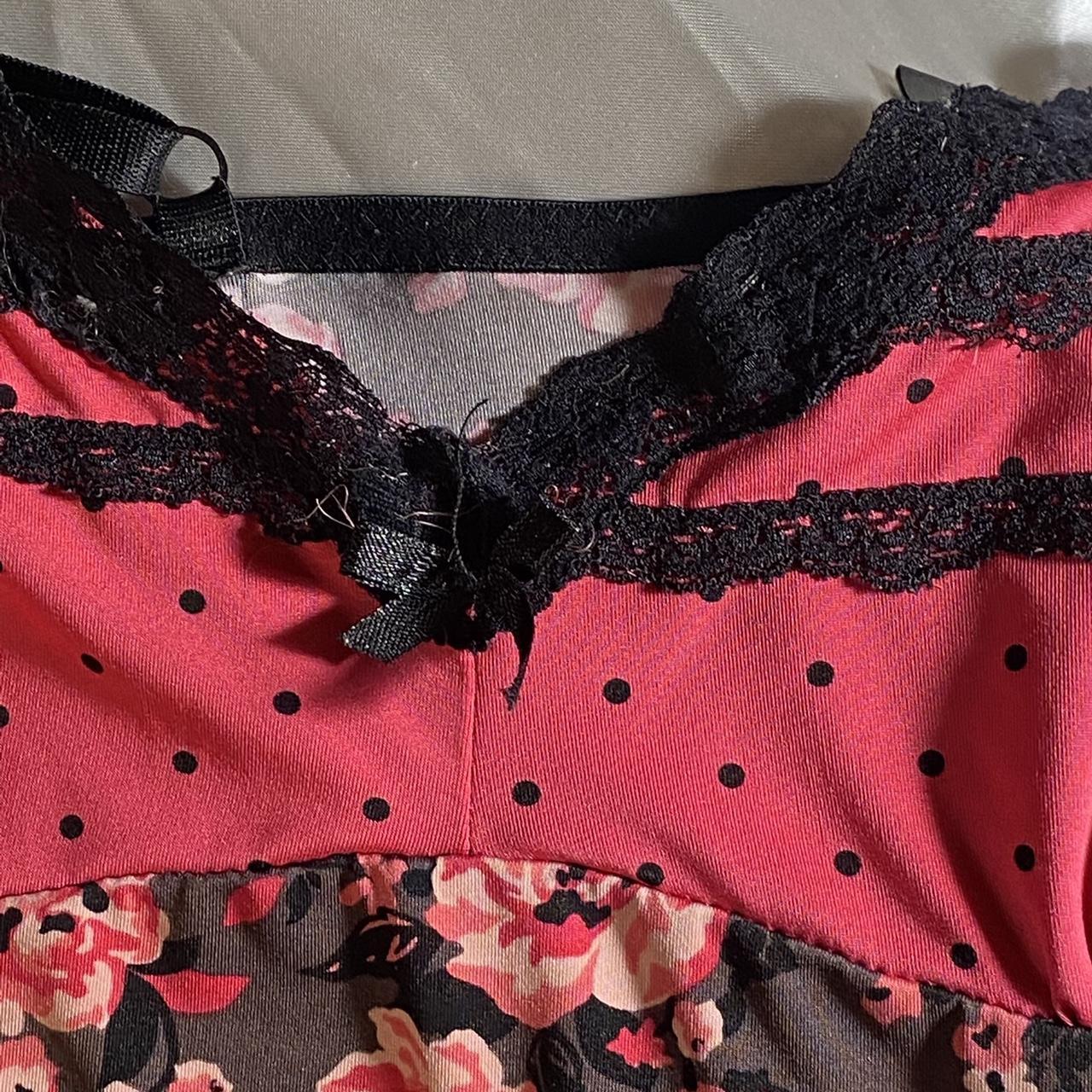 multi patterned lacy night dress🦩. NOTE: brand &... - Depop