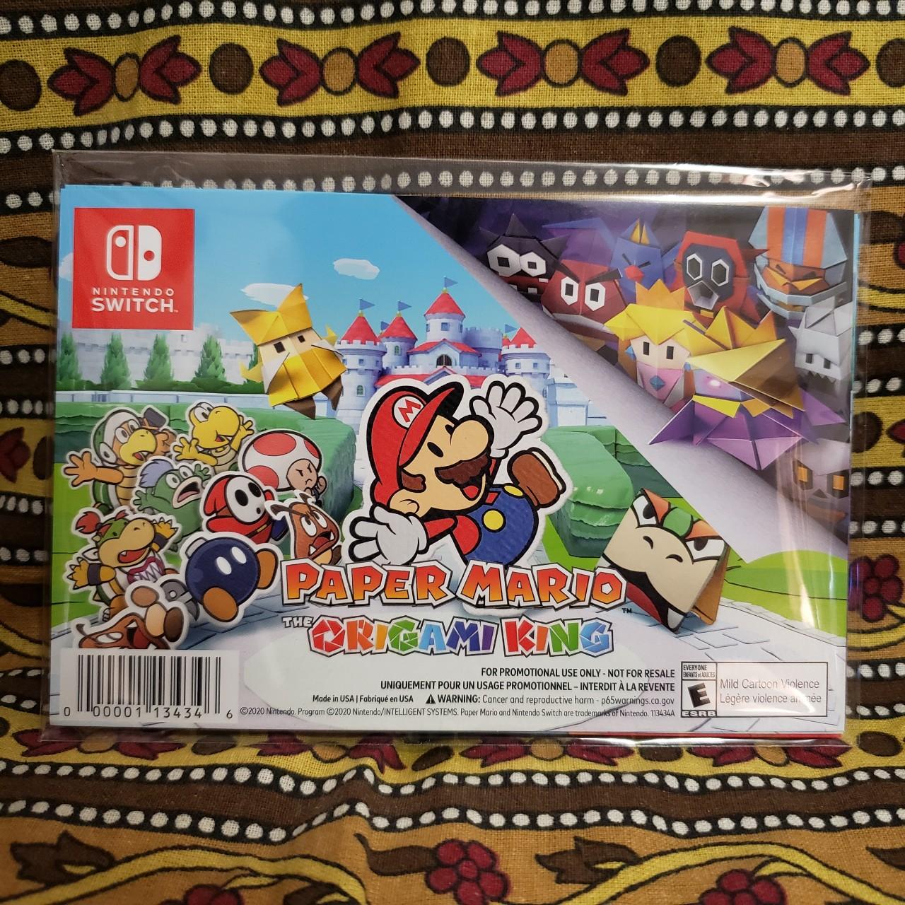 🎮 Paper Mario The Origami King Postcards. My... | Depop