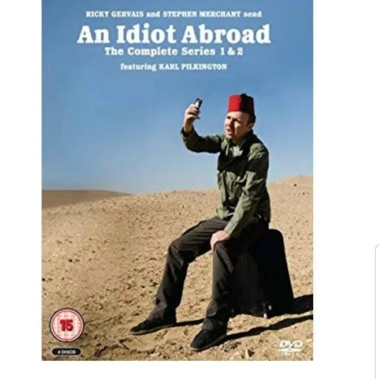 An Idiot Abroad the complete series 1 &2 dvd box... - Depop