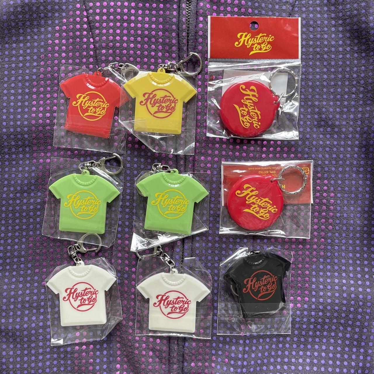 2000s hysteric glamour keychains multiple... - Depop