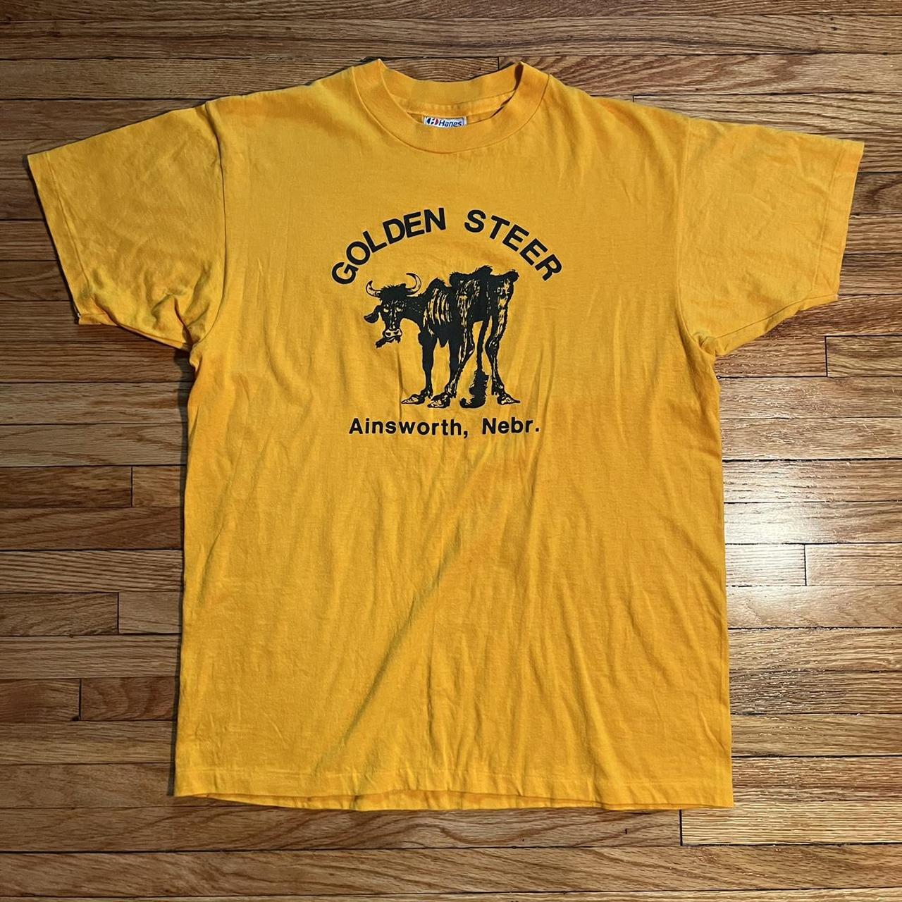 80s vintage Golden Steer Bar Ainsworth Nebraska... - Depop