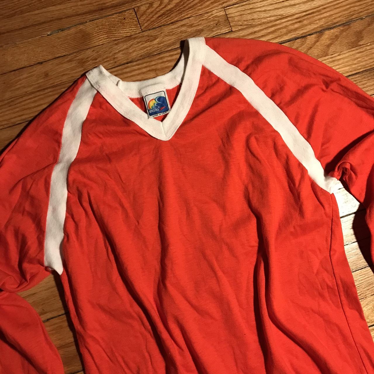 70s/80s vintage Speedo long sleeve, very soft, small... - Depop