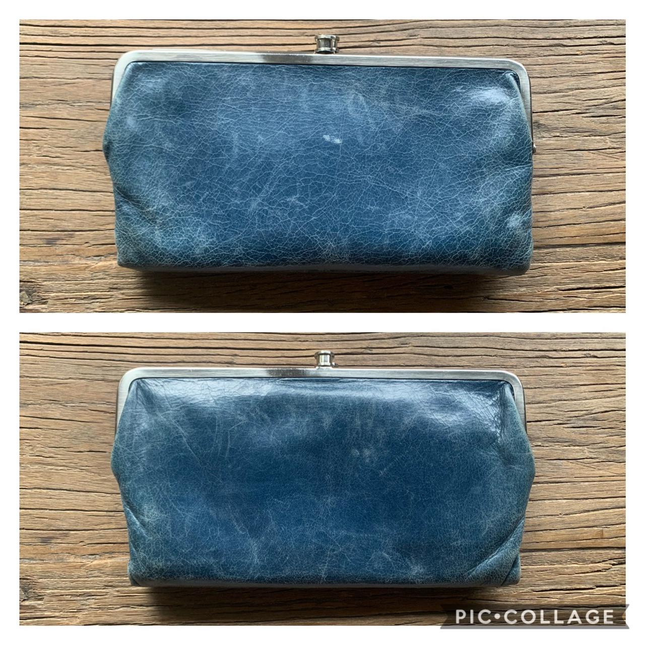 Hobo International Women's Blue and Navy Wallet-purses | Depop
