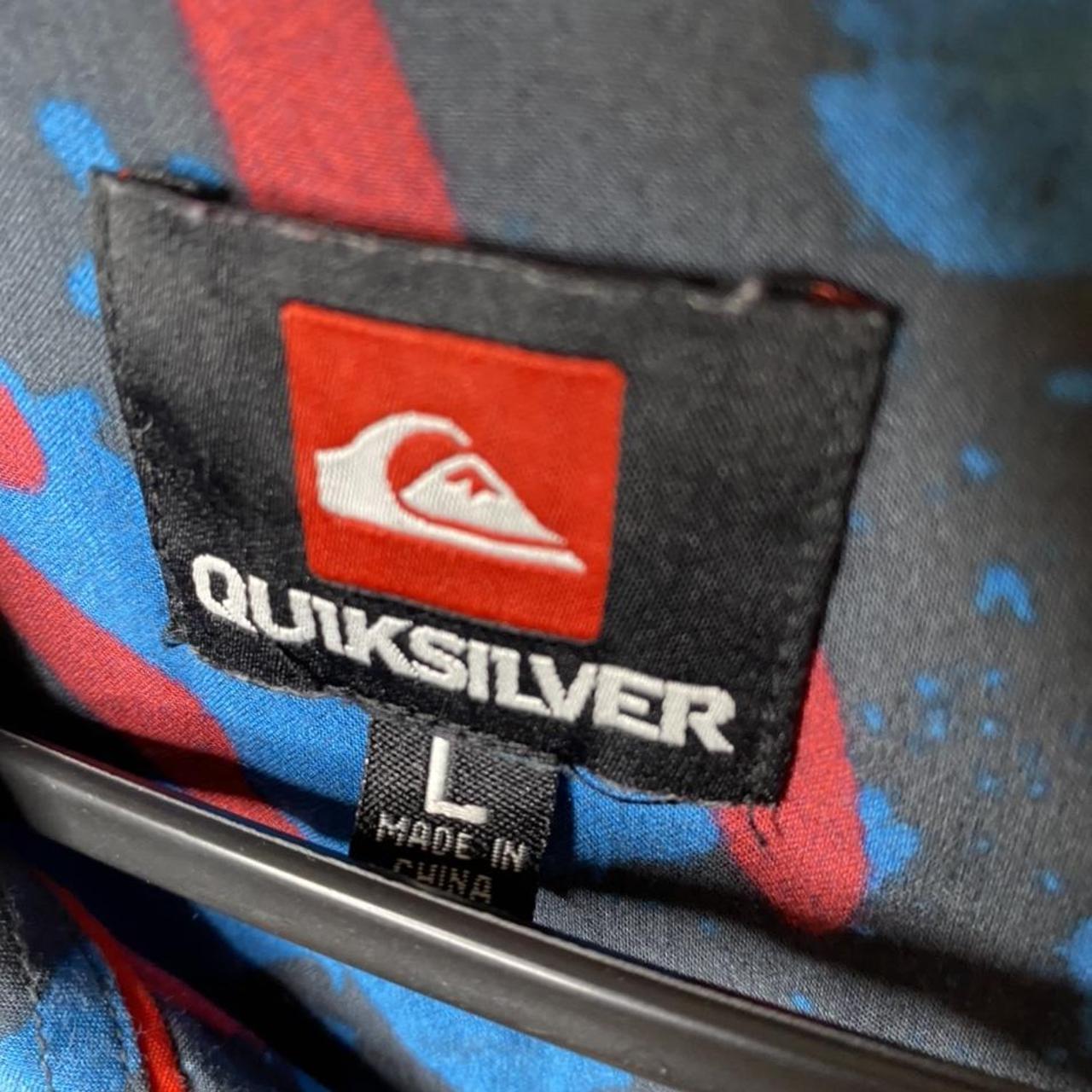 Super cool retro Quicksilver button up... - Depop