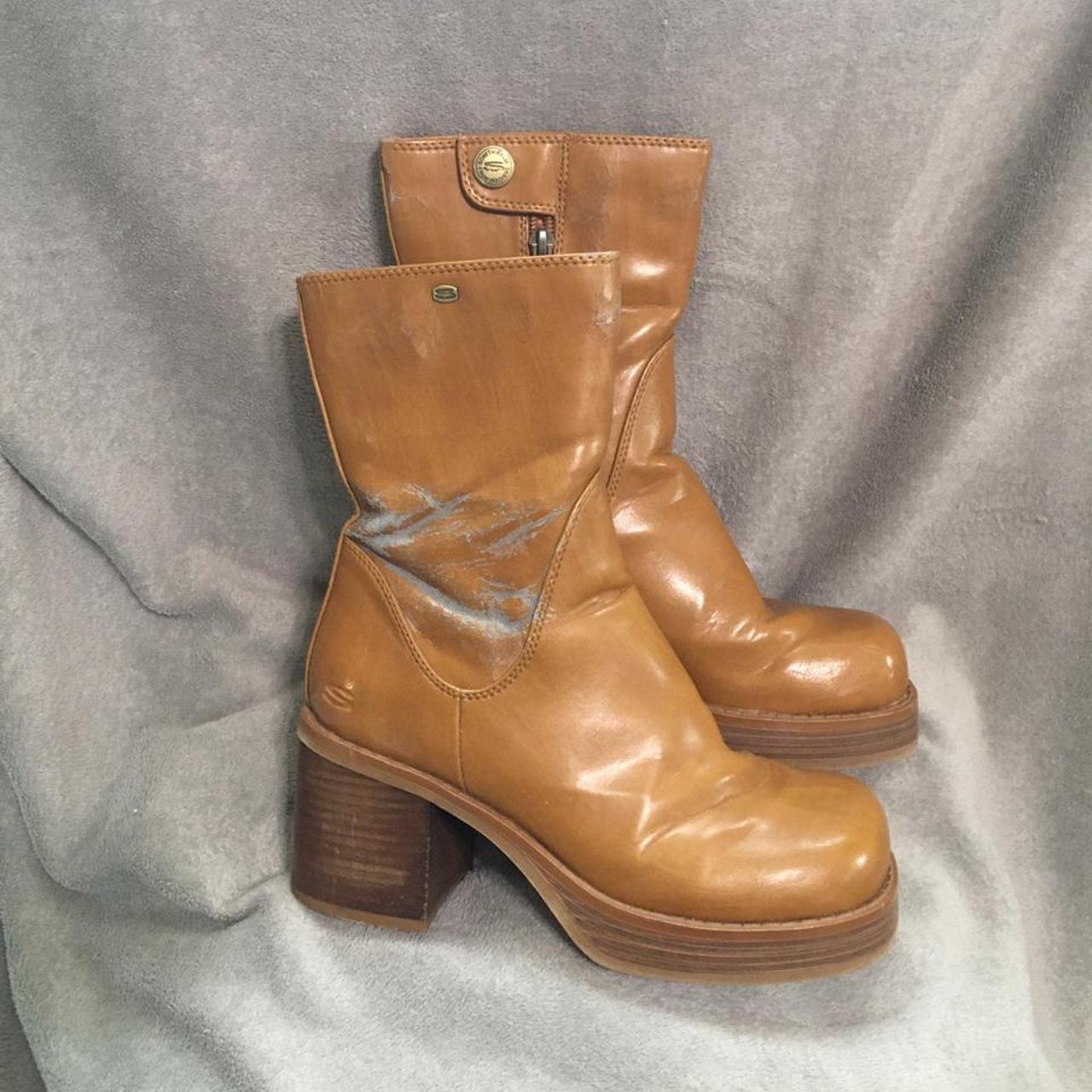 Vintage Y2k 2000s Skechers something else platform... - Depop