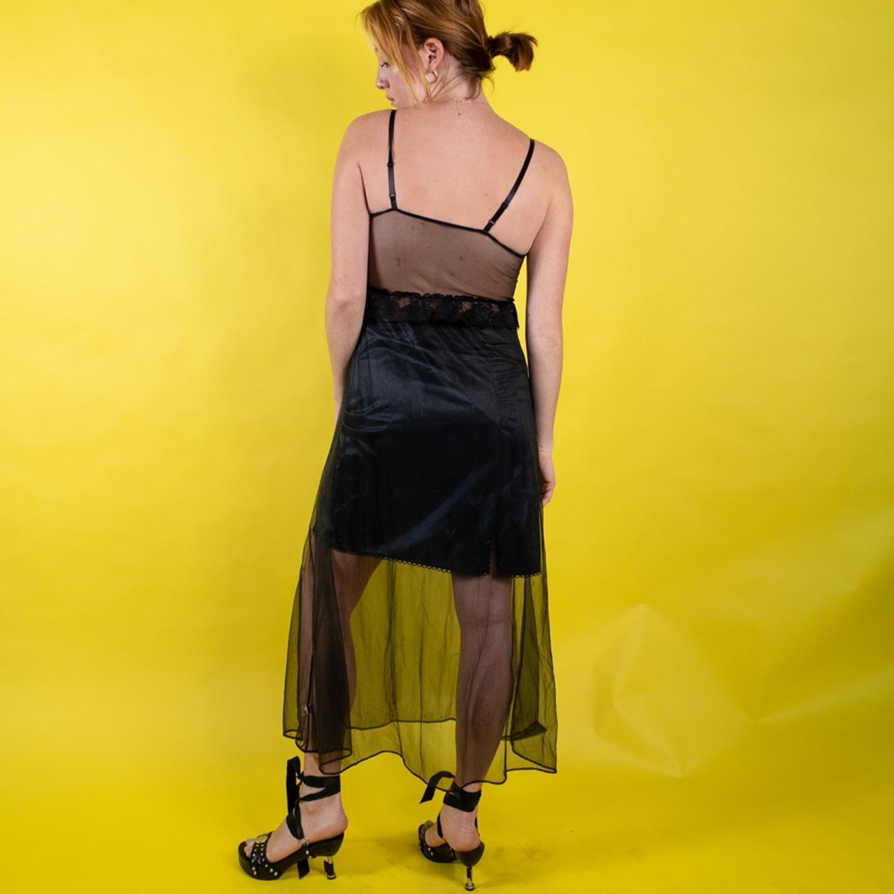 💗 80s Sheer Corset Bodice Gown 💗 Beautiful gown... - Depop