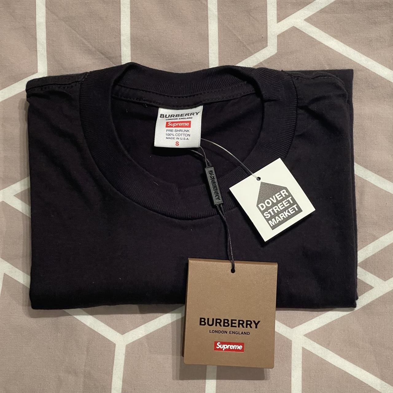 Supreme X Burberry Box Logo T-Shirt (S) Purchased... - Depop