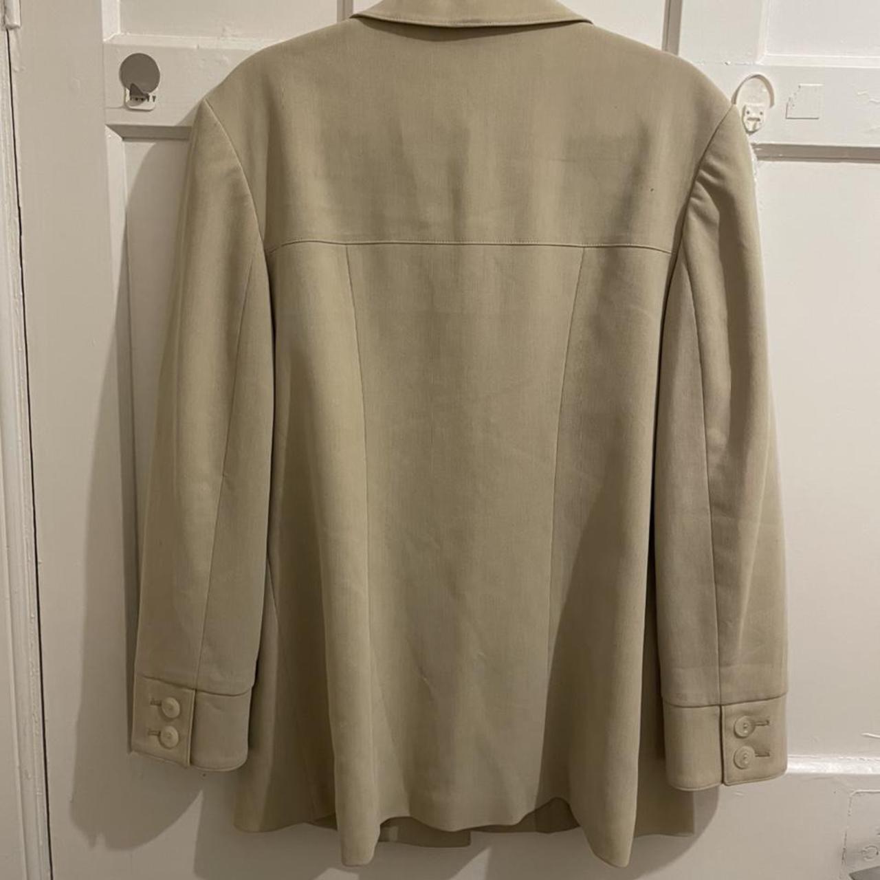 Amzing vintage military-esque jacket with front... - Depop