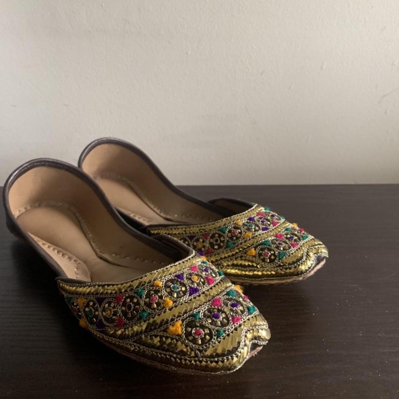 handmade pakistani / indian ballet flats ! these are... - Depop