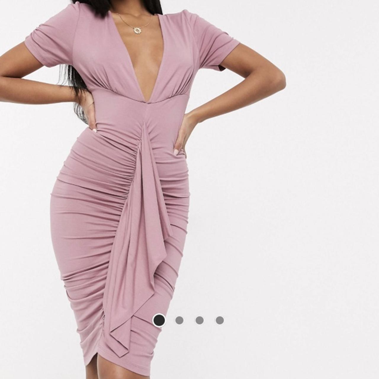 ASOS Women's Pink Dress | Depop