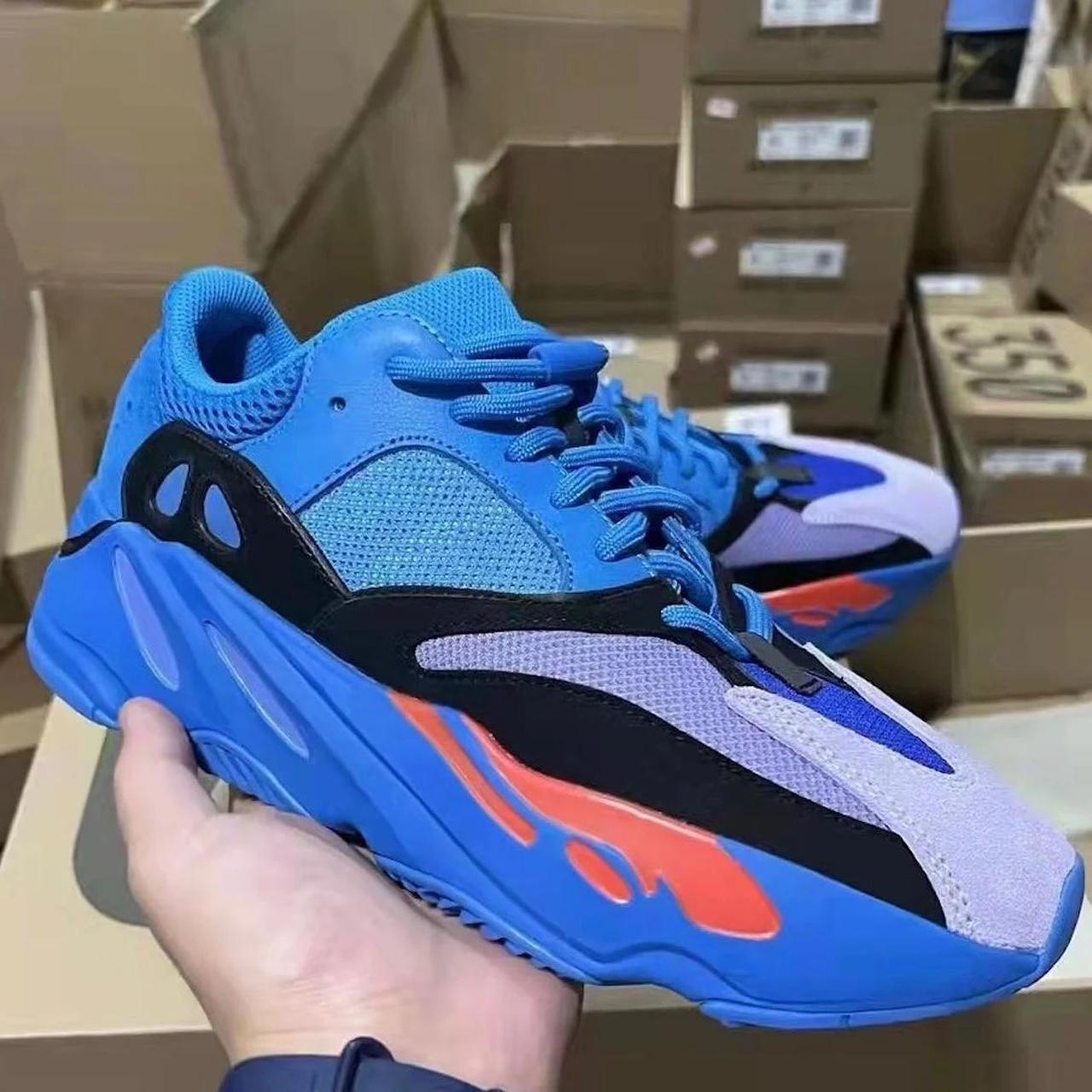 Yeezy 700 Hi-Res Blue Brand New Size UK10.5 #adidas... - Depop