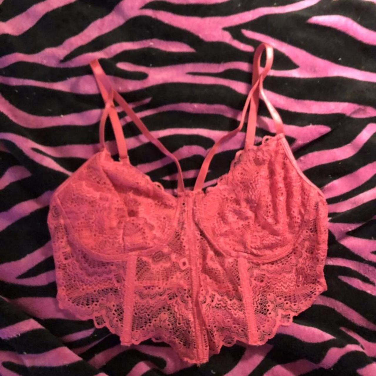 Women's Pink Bra | Depop