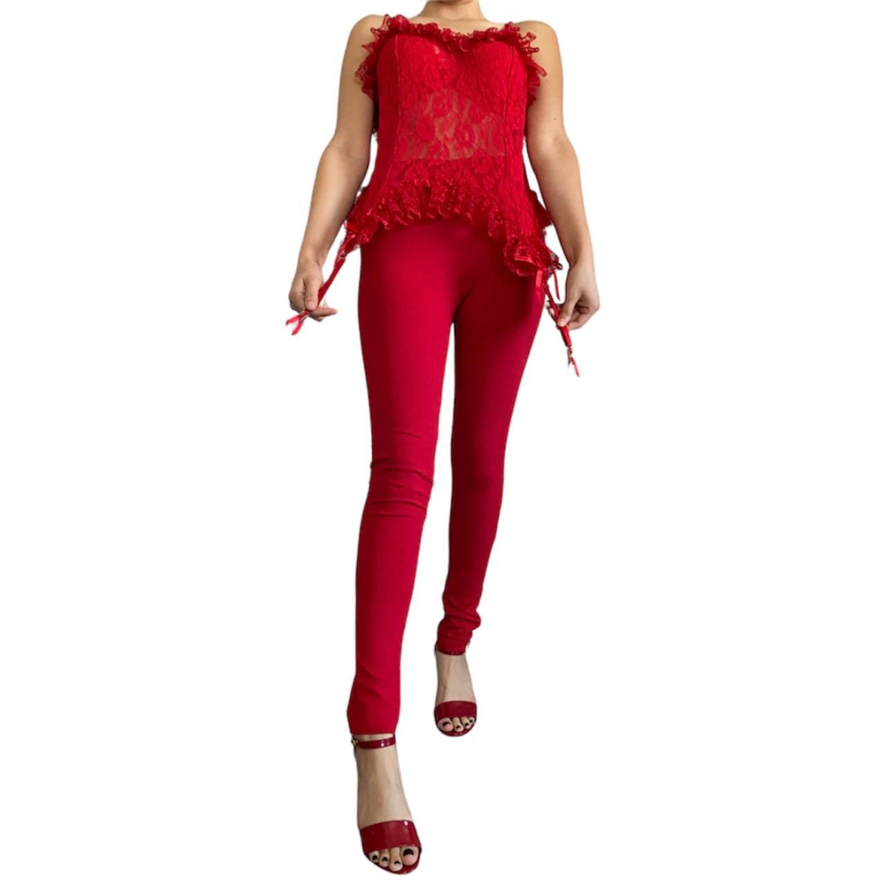 Red Lace Lingerie Top Leave Everyone Speechless In Depop