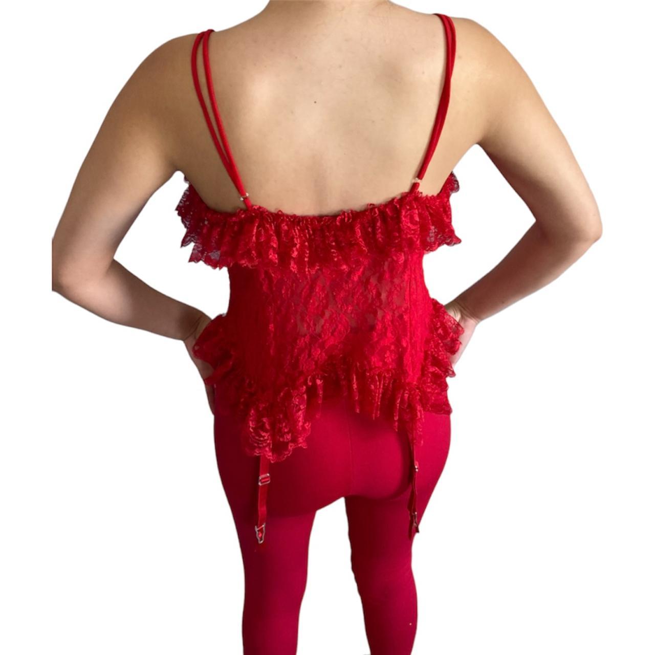 Red Lace Lingerie Top Leave Everyone Speechless In Depop