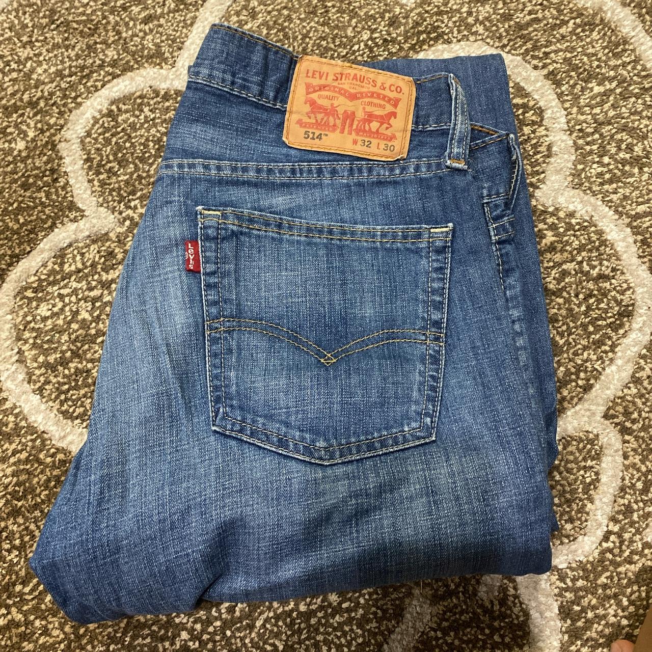 Levi Strauss & Co blue denim Jeans 514 W32 L30 Brand... - Depop