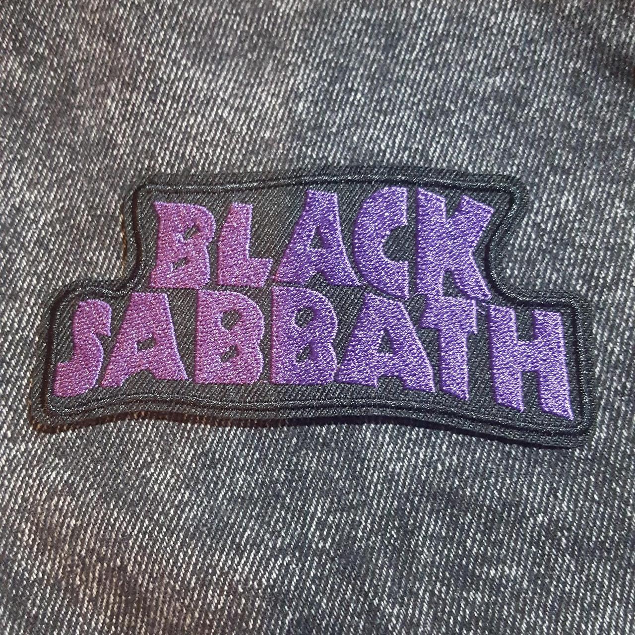 Black Sabbath Band Iron on Patch / sew on... - Depop