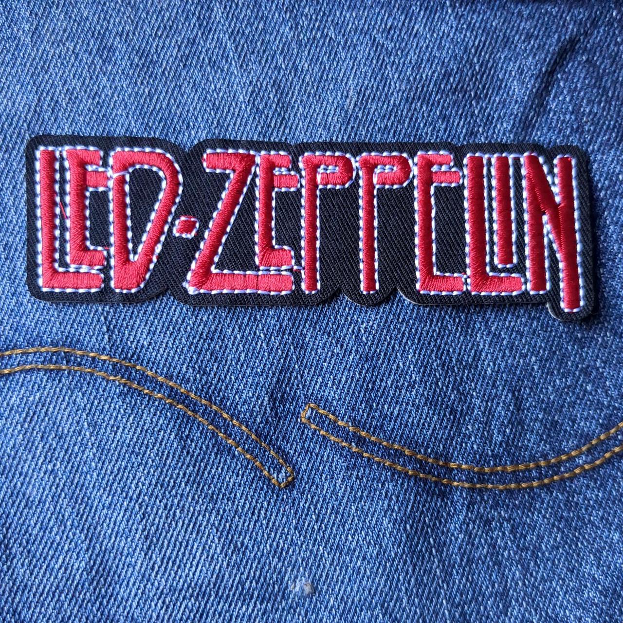 Led Zeppelin Band Iron on Patch / sew on... - Depop