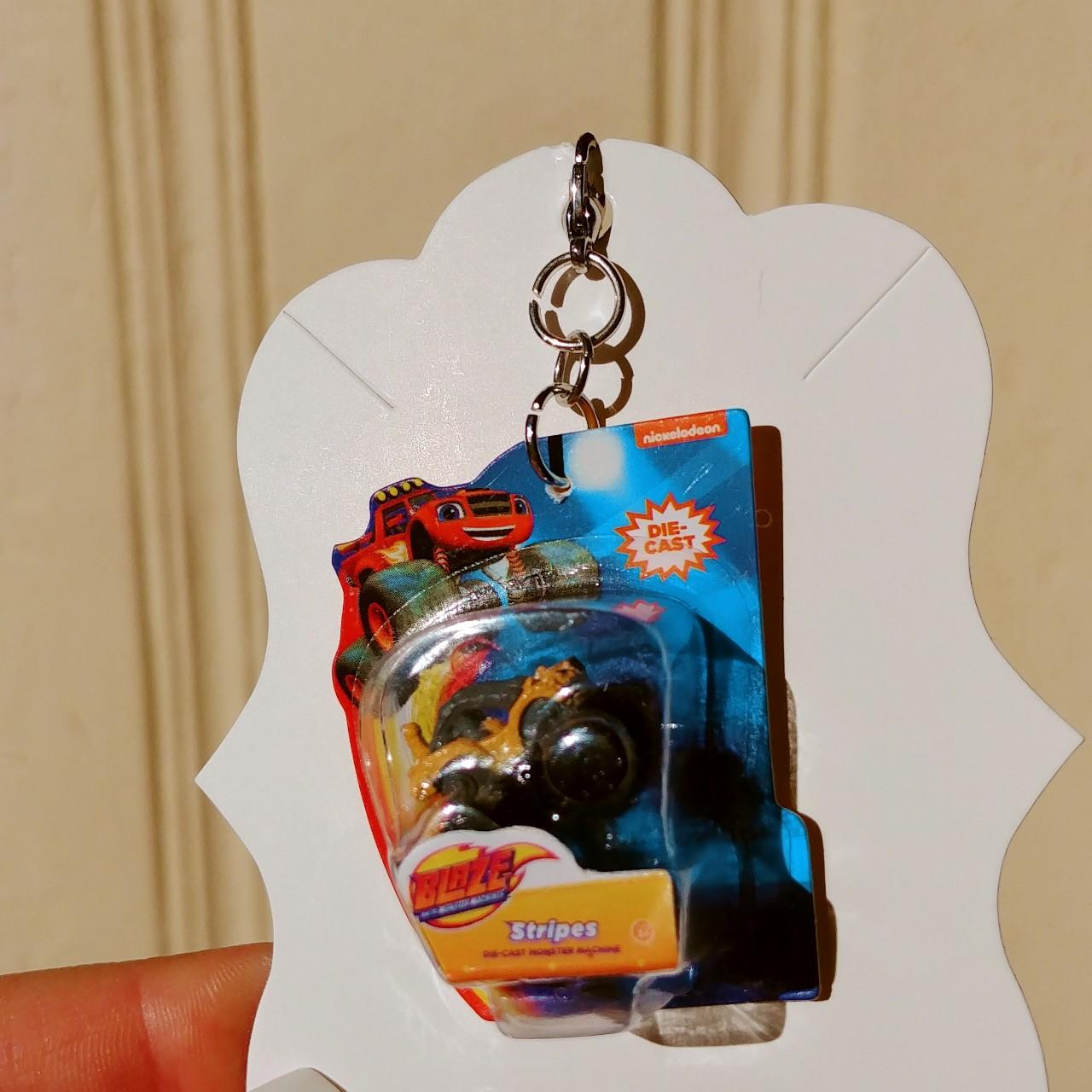 Blaze Toy Truck Keychain - Depop