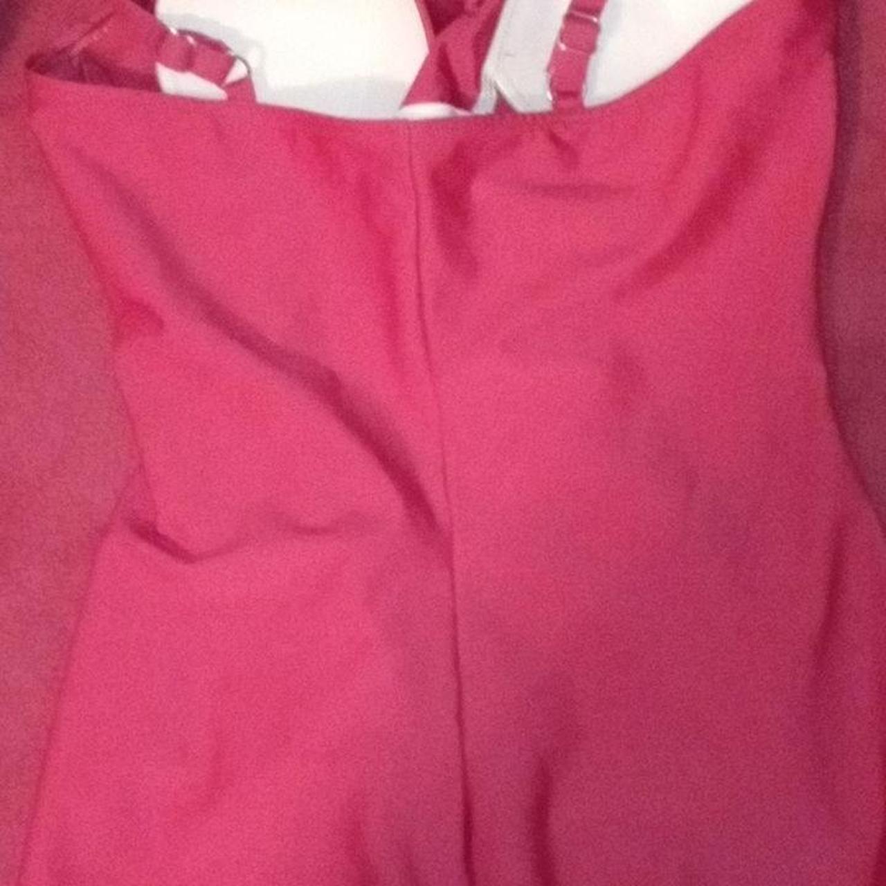 One Piece Red Bathing Suit Already Has Pads Body Depop