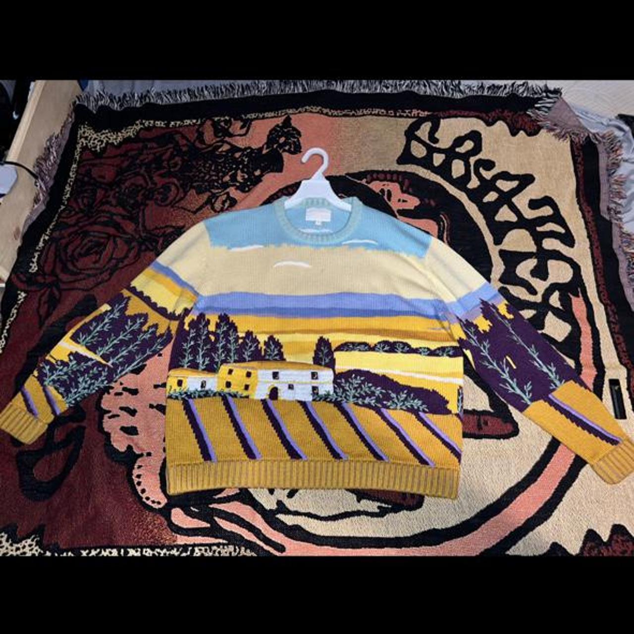 YTG now known as Yitai.la knit jacquard sweater,... - Depop