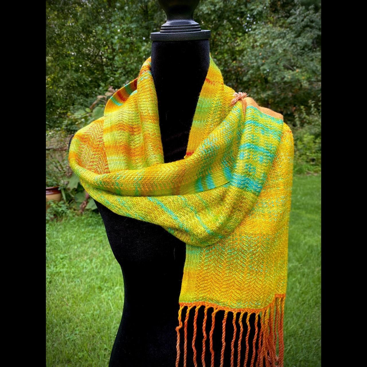 Women's multi Scarf-wraps | Depop