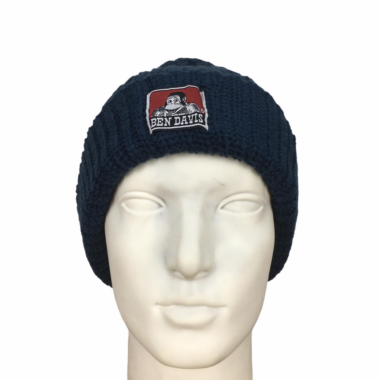 BEN DAVIS Small Logo Beanie Snow Cap PLEASE ASK... - Depop