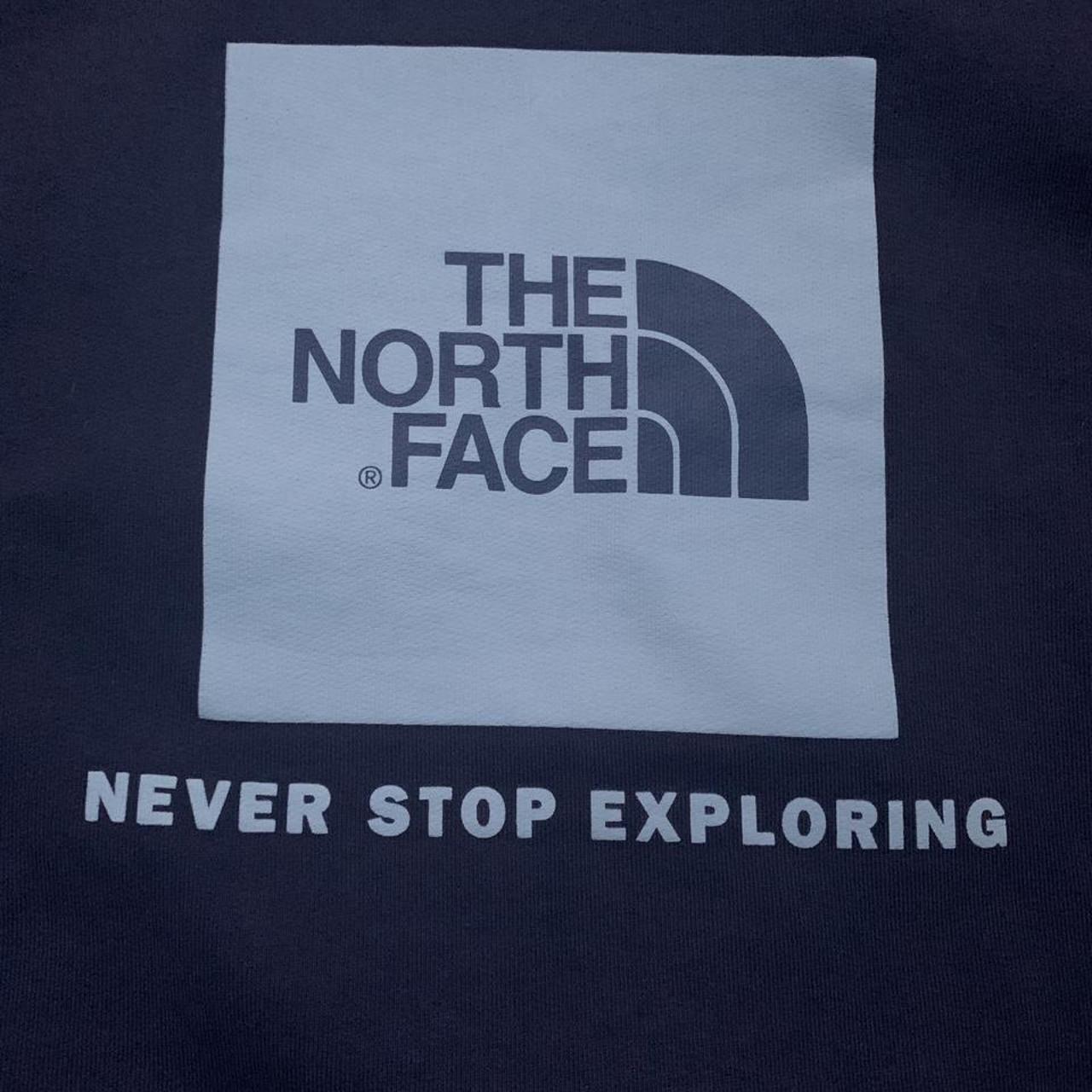 The North Face Navy jumper Tag size - XL... - Depop