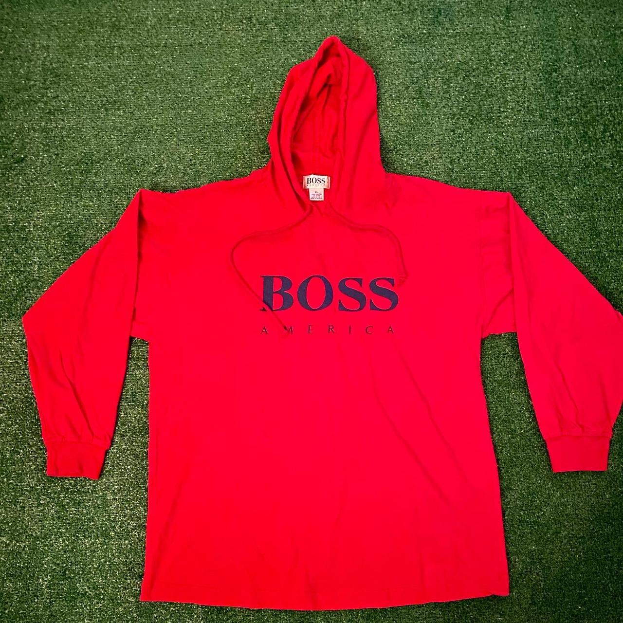 Vintage Hugo Boss Pullover Size XL!!!... - Depop