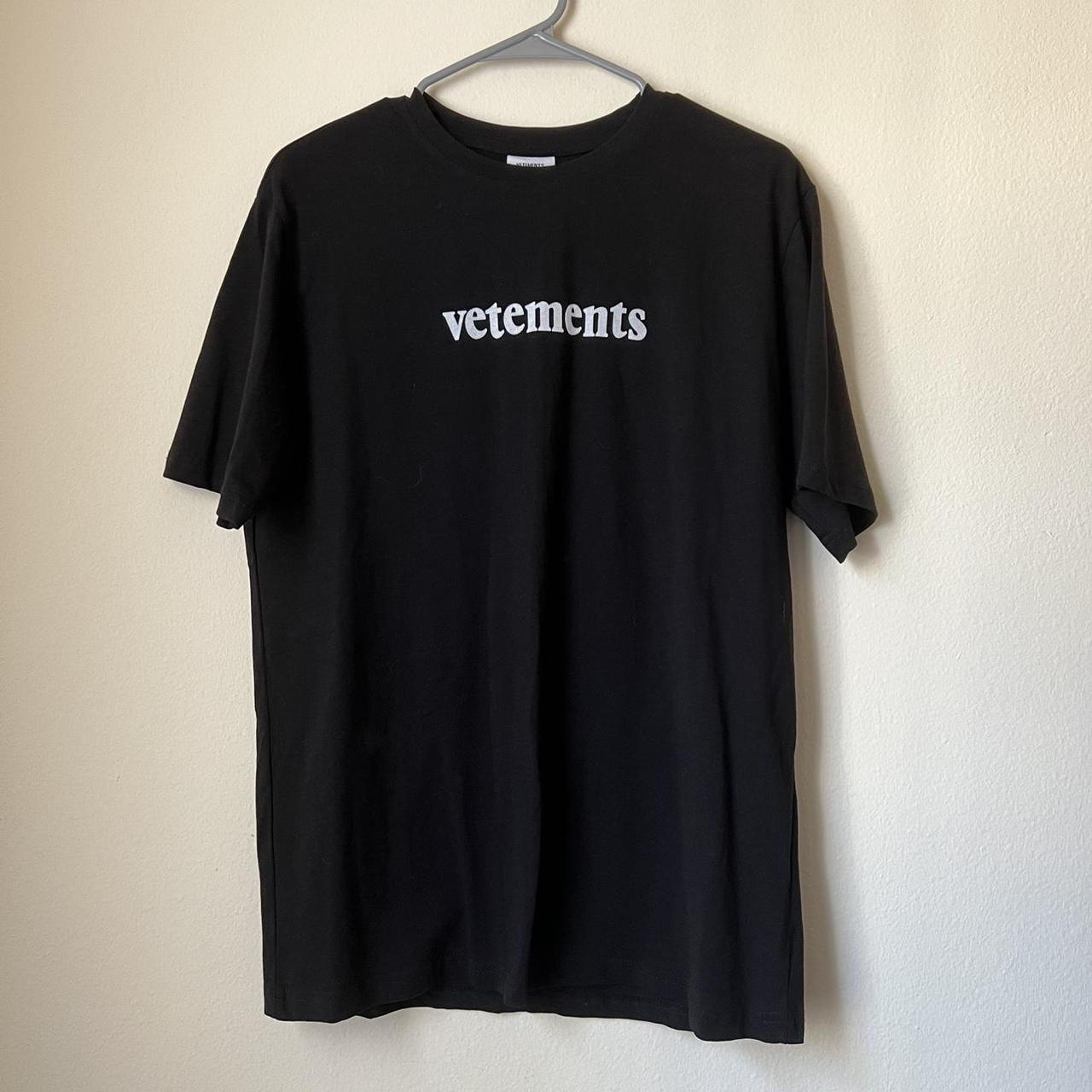 Vetements label t shirts Size XL #vetements #tshirts - Depop