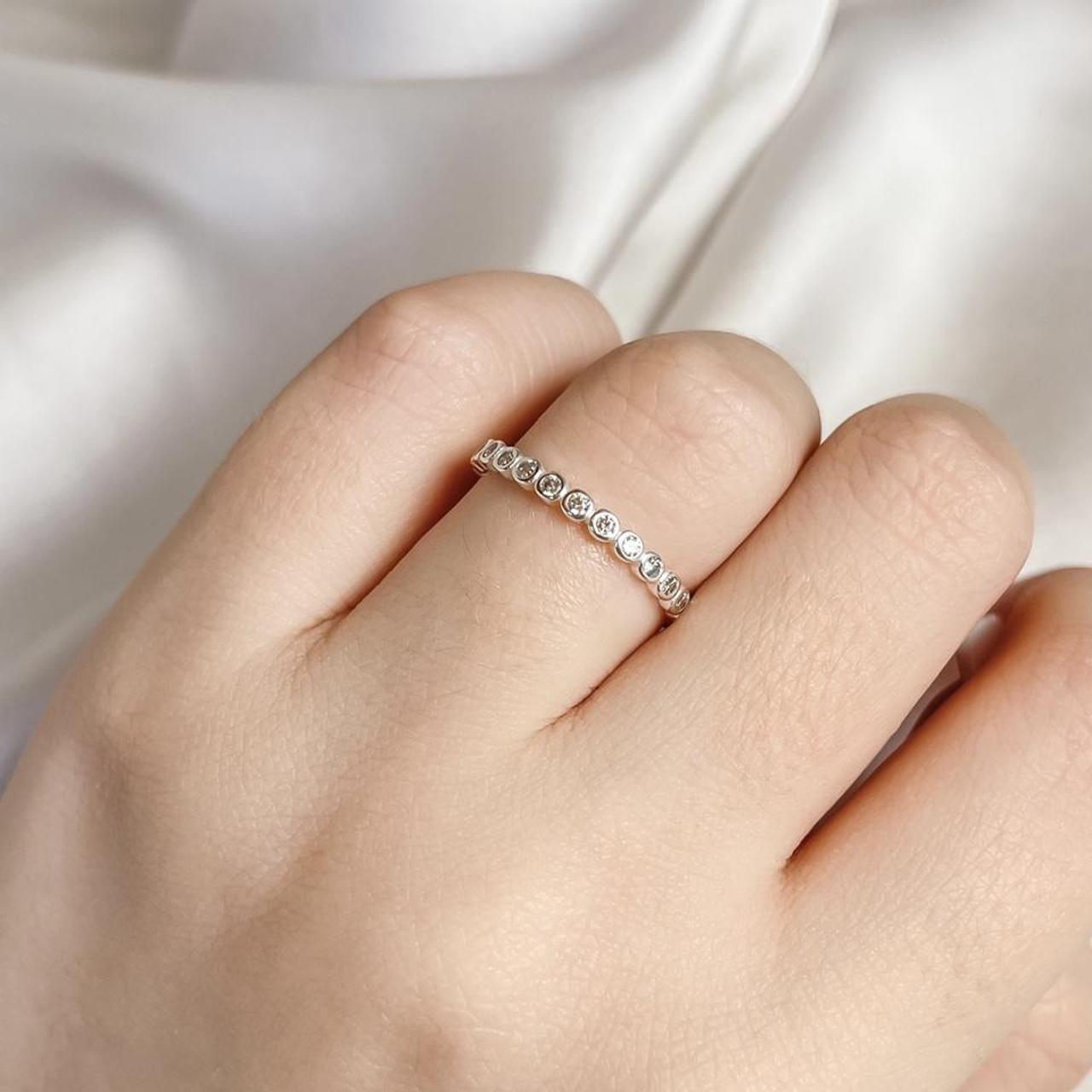 Michele Silver Ring Details: Sterling... - Depop