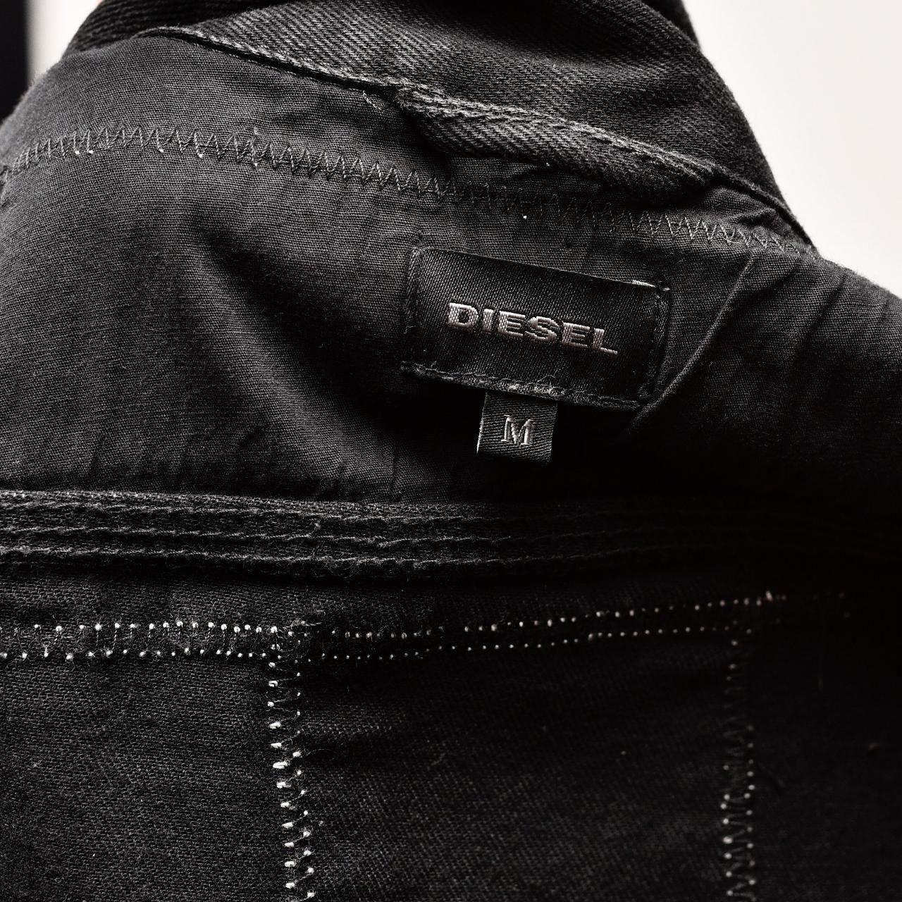 Patches on Diesel Denim Vest Diesel Vest with... - Depop