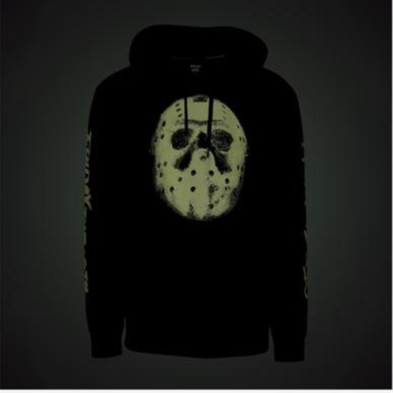 vans x jason voorhees friday the 13th glow in the... - Depop