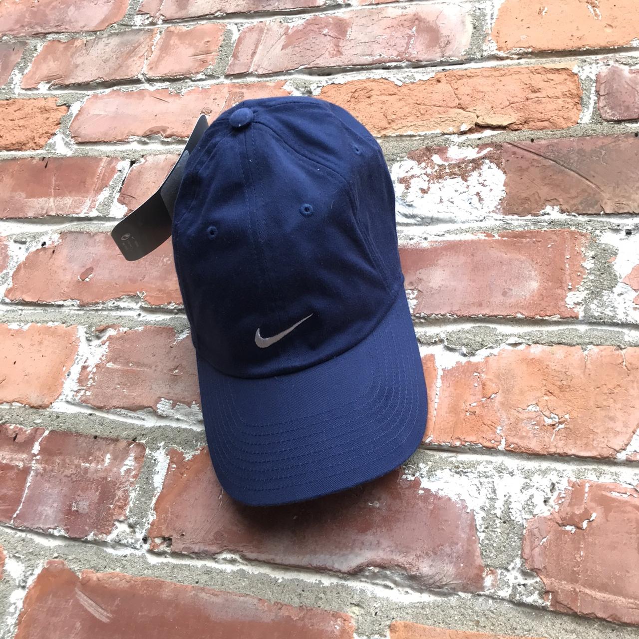 Nike Men's Blue Hat | Depop