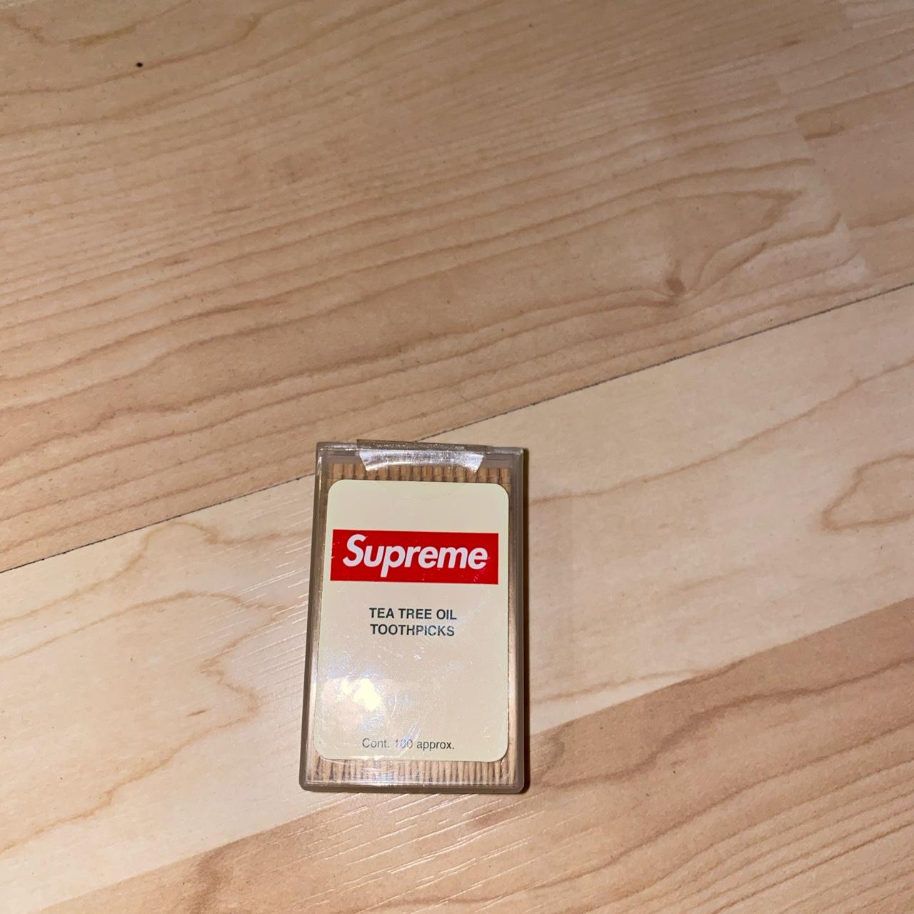 Supreme tea tree oil toothpicks Condition :... - Depop